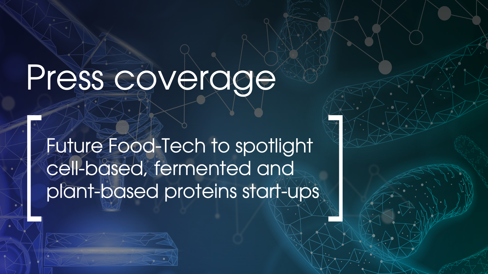Future Food-Tech to spotlight cell-based, fermented and plant-based ...